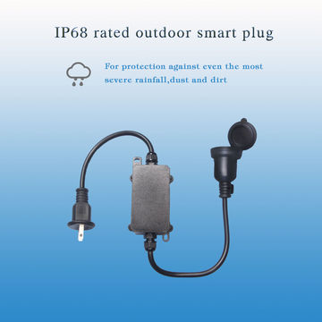China 2021new design IP68 smart wifi waterproof Outdoor plug for water ...