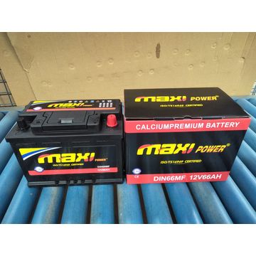 China DIN66MF 12V/66Ah Maintenance-free Lead-acid Storage Battery Auto ...