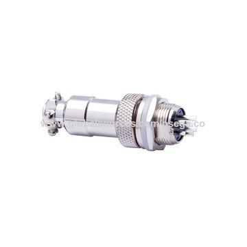 China RS765/GX12-3P Screw Type Aviation Plug Electronic Connectors ...