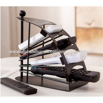 China Creative household TV remote control remote storage rack storage ...