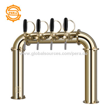 China Beer towers,T - type ,Beer Dispenser,Draft,SS304 4/6/8/10,sliver ...