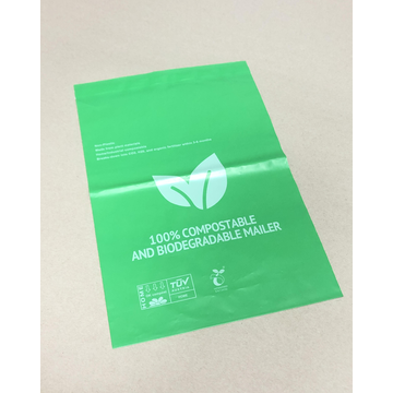 China Biodegradable courier mail bag certified with EN13432,ASTM D6400 and OK compost home on ...