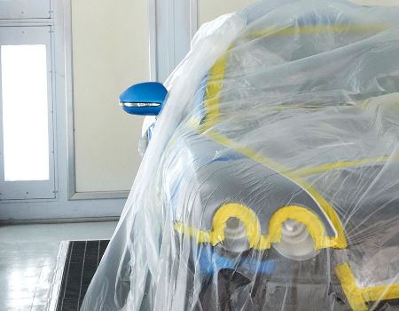 Vietnam Plastic Masking Film, Overspray Protective Sheeting for Car ...