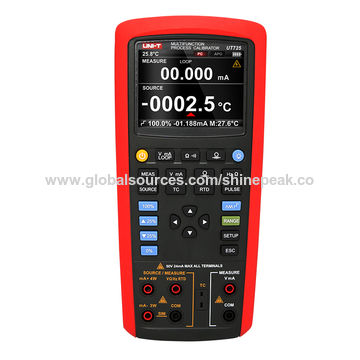 China UT715 UT725 temperature process calibrator and loop process ...