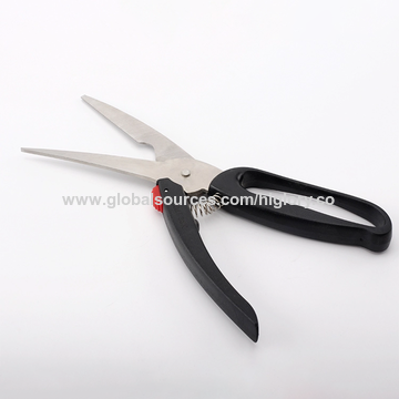 China Utility Ultra Sharp-edged Spring-Loaded Kitchen Scissors with ...