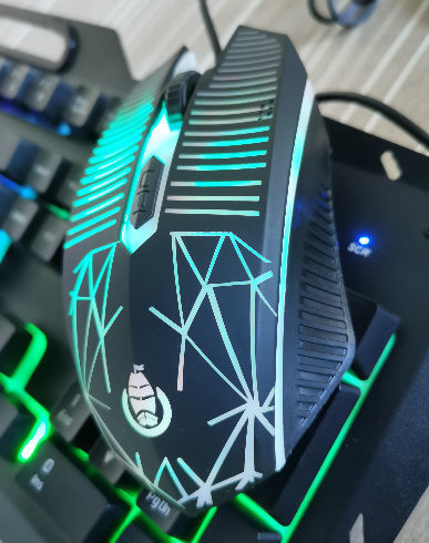 China High Quality Heavy Metal Backlit Game Keyboard and Mouse Combo ...