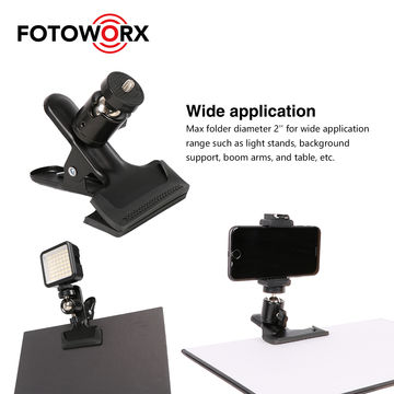 China Multi-Function Tripod Camera Clip Clamp Holder Mount with 360 ...