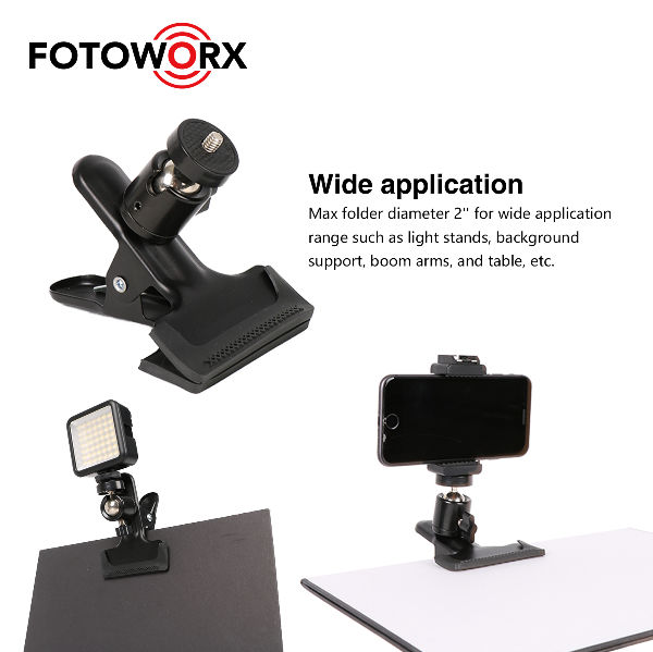 China Multi-Function Tripod Camera Clip Clamp Holder Mount with 360 ...
