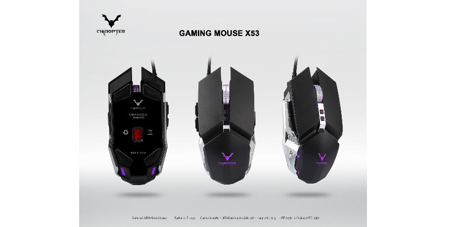 China Metal Gamig mouse computer gaming mice 3200 DPI with colorful led ...