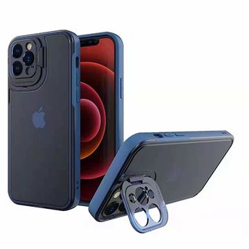 China 2021New arrival invisible Camera hole bracket TPU+PC mobile phone ...