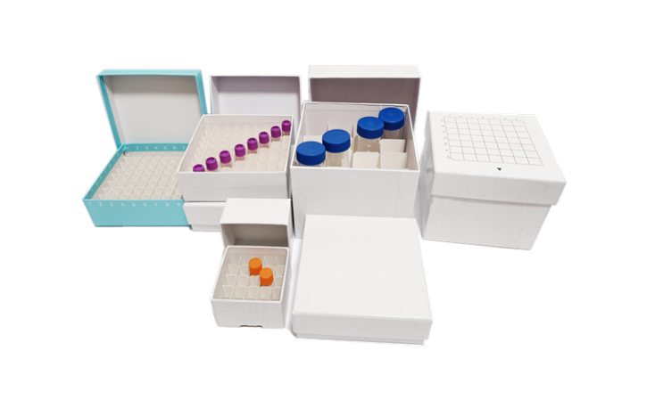 China 16 Holes Paper Freeze Cardboard Cryotube 50ml Centrifuge Tube ...