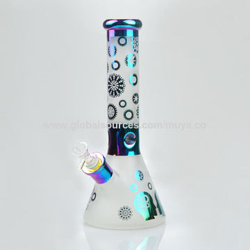 China Mini Rainbow Glass Bong, Free Type Glass Beaker Bongs Water Pipe ...