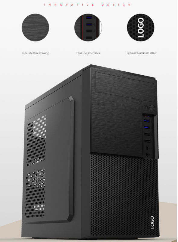China Computer Cases & Towers Gaming PC Mid Tower OEM Case Computer PC ...