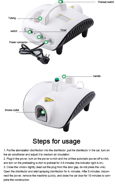 China Wireless Cordless Nano Blue Light Steam Foggy Machine ...