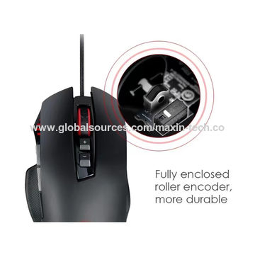 China Ergonomic Pc 12000 DPI Optical Professional Wired Rohs Drivers ...