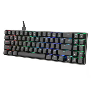China Gaming Keyboard 71 Keys Mechanical Keyboard With Dual-Layer PCB ...