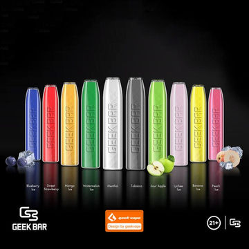 China 2021 Geek vape Geek bar Disposable vape pen 500mAh prefilled ...