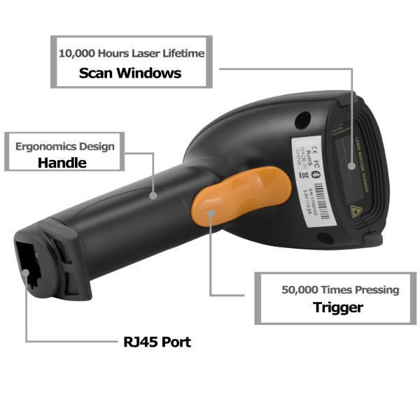 China China MINJCODE Factory Portable 1d Bluetooth Wireless Barcode ...