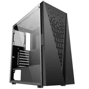 China SAMA 2055 model with ARGB strip on front panel Standard ATX case ...