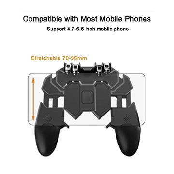 China Universal 6 Fingers Operation Gaming Mobile Controller, Portable ...