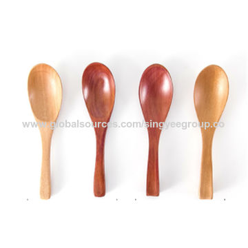 China Restaurant MIni Big Spoon Creative Wooden Spoon Hemu White Spoon ...