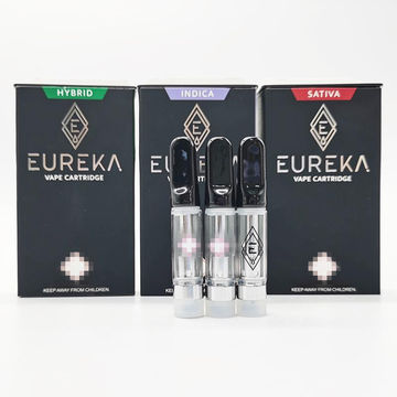 China Disposable Eureka Cartridges Leakproof Empty Vape Cartridge 0.8ml ...