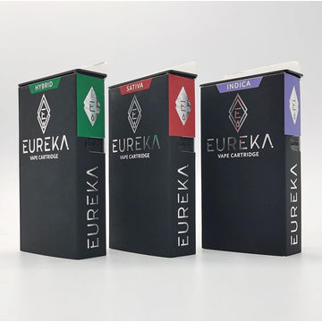 China Disposable Eureka Cartridges Leakproof Empty Vape Cartridge 0.8ml ...