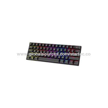 China Mini 60% ultra compact Rainbow/RGB Mechanical keyboard on Global ...