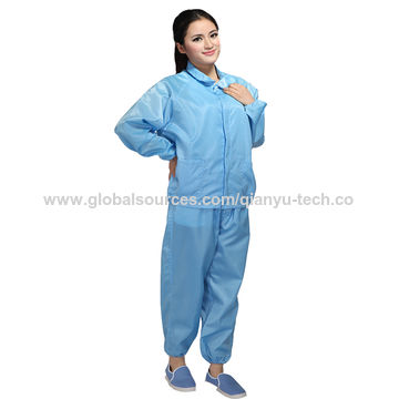 China ESD Lapel Smock For Semiconductor Industry factory on Global ...