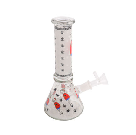 China Classic Glass Bong 7.8 Inch Rick And Morty Wholesale Mini Breaker ...