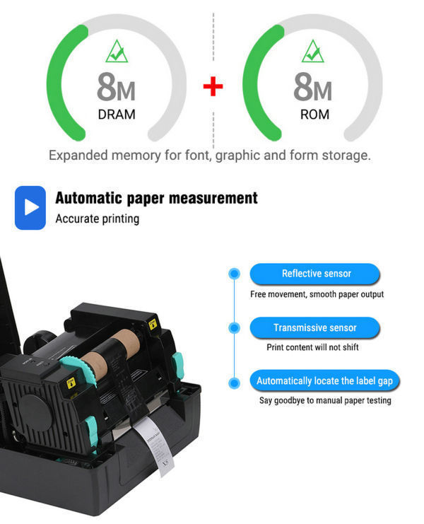 China High Quality washable Thermal Printer Wash Care Label Printer ...