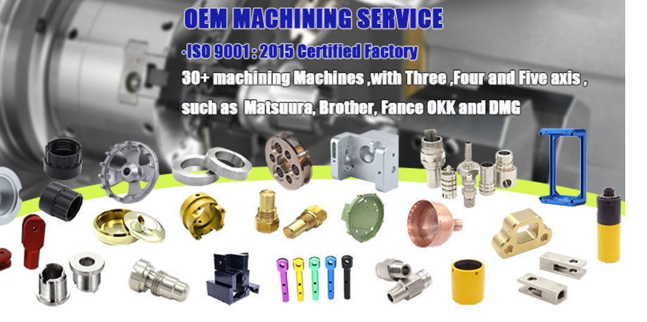 OEM CNC turned parts for aluminum, brass, plastic, stainless steel ...