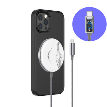 China 2021 Portable Magnetic Wireless Artwork Charging Pucks,Suitable ...