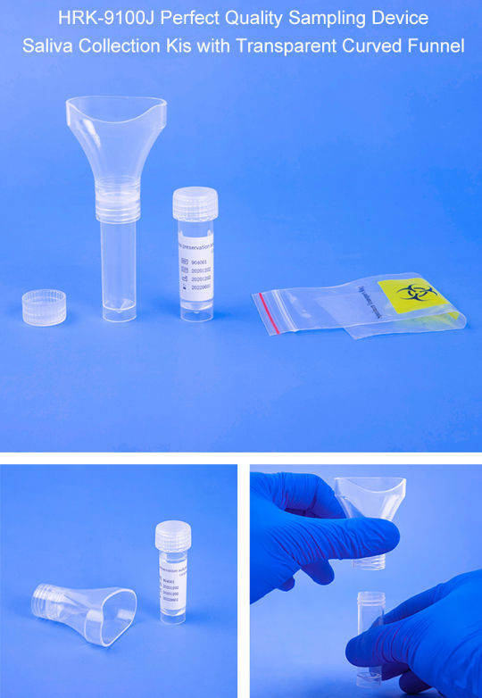 China Disposable medical spitting saliva sample collection kit sampling ...