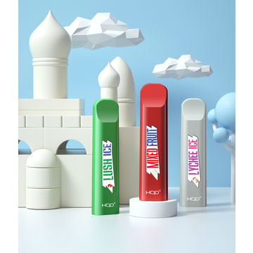 China Factory price HQD 300 puffs cuvie 1.25 ml liquid capacity 300 mah ...