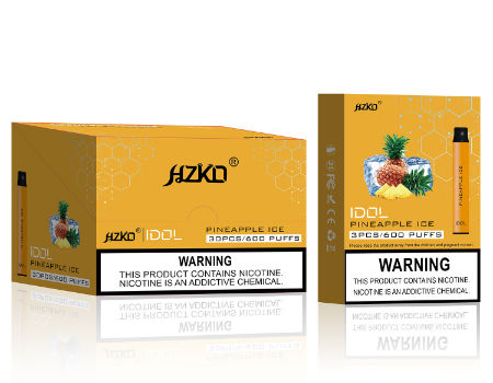China HZKO IDOL600PUFFS Disposable e-cigarette pen Bar wholesale sales ...