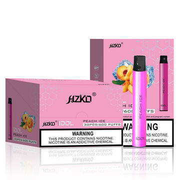 China HZKO IDOL600PUFFS Disposable e-cigarette pen Bar wholesale sales ...