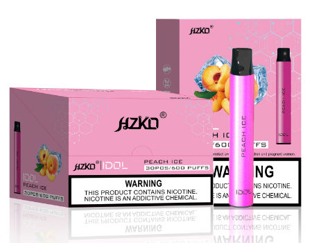 China HZKO IDOL600PUFFS Disposable e-cigarette pen Bar wholesale sales ...