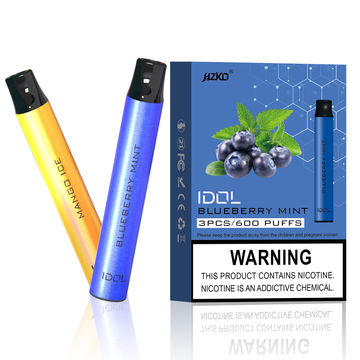China HZKO IDOL600PUFFS Disposable e-cigarette pen Bar wholesale sales ...
