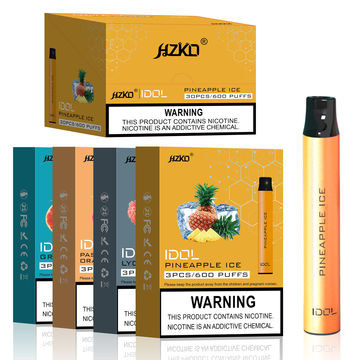 China HZKO IDOL600PUFFS Disposable e-cigarette pen Bar wholesale sales ...