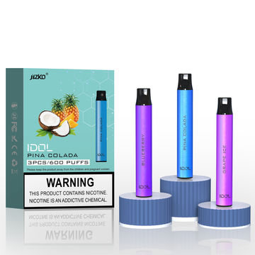 China HZKO IDOL600PUFFS Disposable e-cigarette pen Bar wholesale sales ...