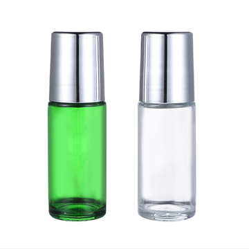 China 30ml high quality green color glass deodorant bottles 30cc roll ...