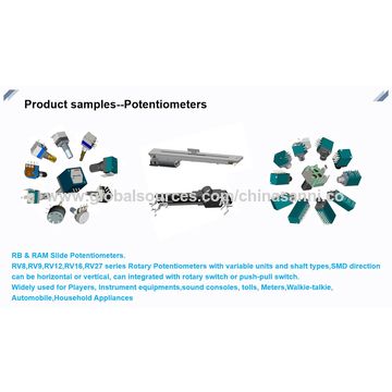 China Volume control potentiometer box for car amplifier on Global ...