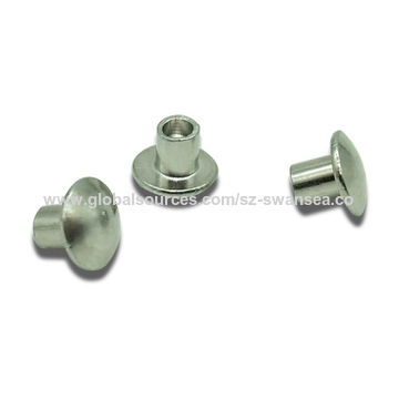 China Factory price Steel Self piercing rivet with white plastic belt ...