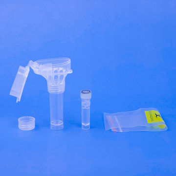 China Disposable transport medium saliva collection device kit on ...