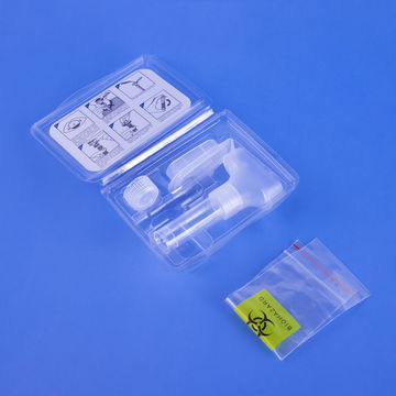 China Diagnostic sample collected hormone test dna saliva collection ...