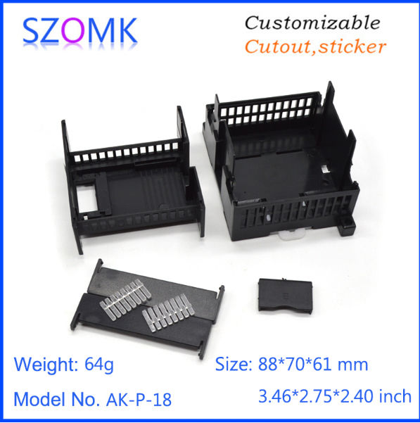 China Hot selling plastic electronics project box din rail enclosure on ...