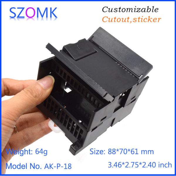 China Hot selling plastic electronics project box din rail enclosure on ...
