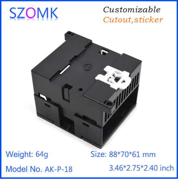 China Hot selling plastic electronics project box din rail enclosure on ...