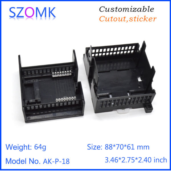 China Hot selling plastic electronics project box din rail enclosure on ...